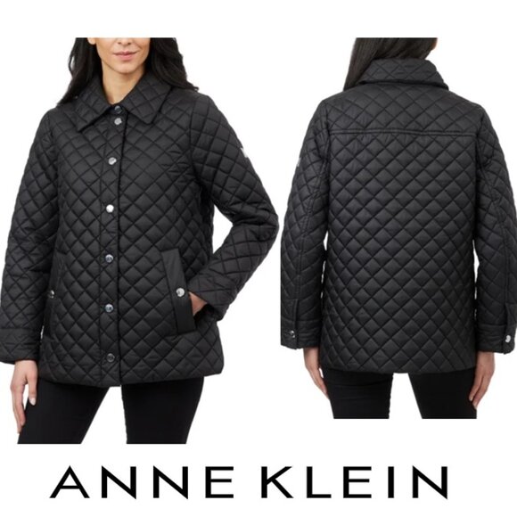 Anne Klein | Jackets & Coats | Nwt Anne Klein Ladies Quilted Jacket ...